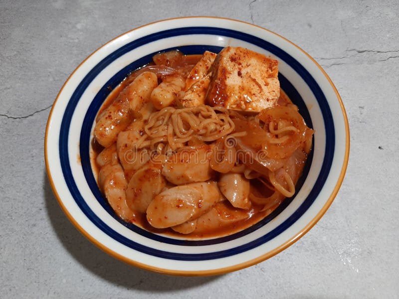 Korean Army Base Stew stock photo. Image of mushrooms - 220797694