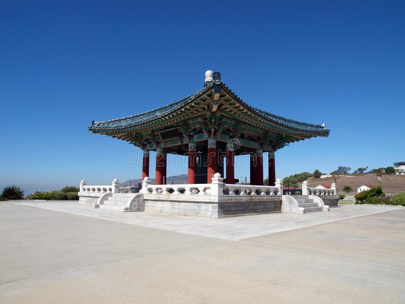 Korean Bell in Los Angeles stock photo. Image of korea - 11455336