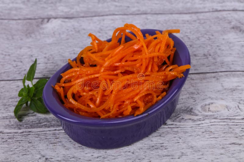Korean cattot snack salad stock photo. Image of carrot - 200428740