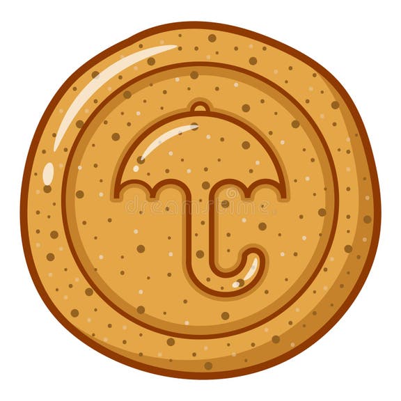 Korean Dalgona Candy Shape Drawing Stock Vector - Illustration of ...