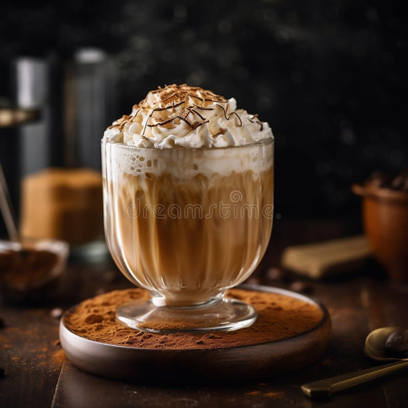 Korean Dalgona Coffee: Fluffy Whipped Coffee with Toppings in a Coffee ...