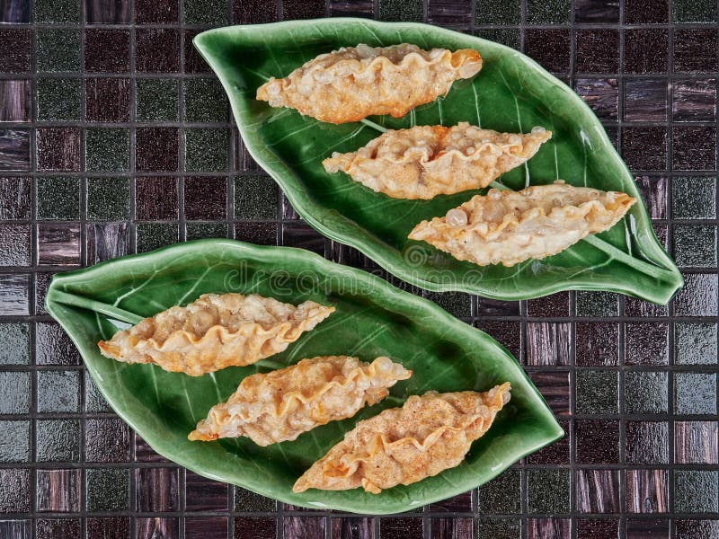 Korean dumplings mandu stock photo. Image of beef, food - 154670614