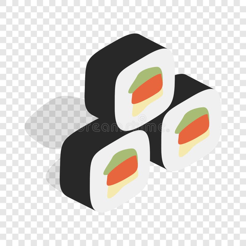 Korean Food Kimbap Isometric Icon Stock Vector - Illustration of lunch ... Korean Food Kimbap Isometric Icon Stock Vector - Illustration of lunch ...