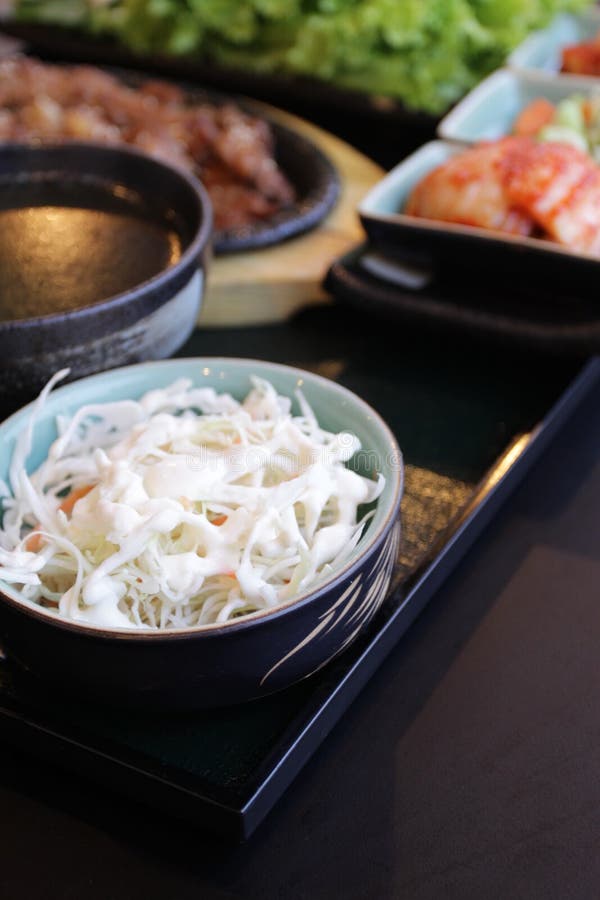 Korean food set stock photo. Image of beautiful, warm - 61359632