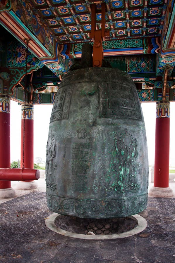 Korean Friendship Bell stock image. Image of culture - 26983831