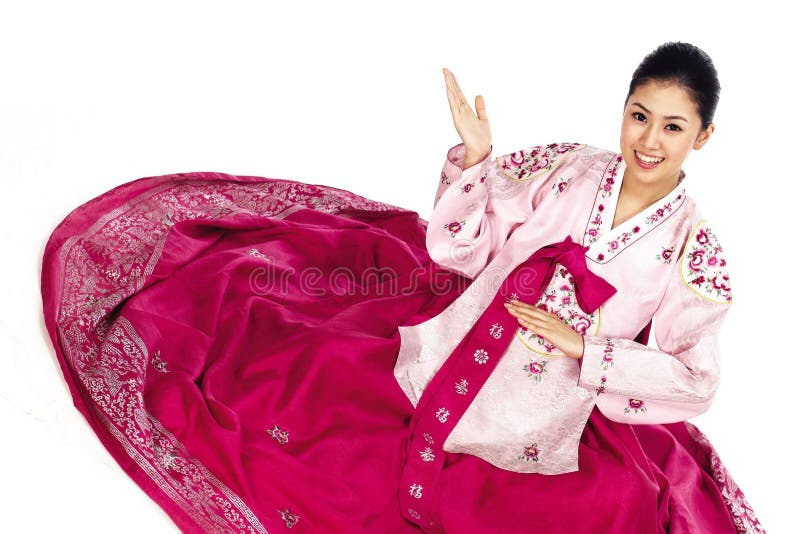 Korean Lady stock photo. Image of korean, pose, woman, smiling - 869890