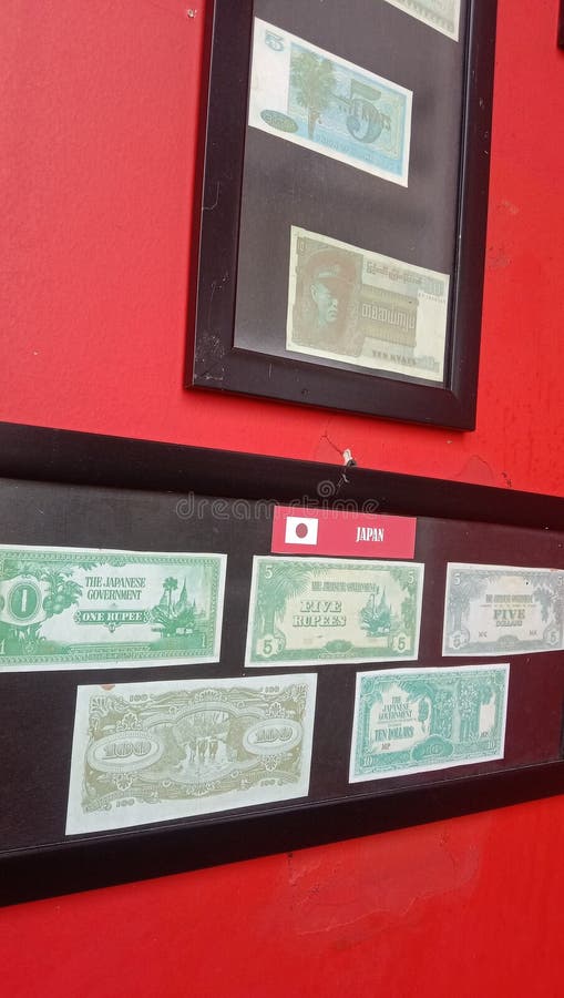 Korean money display stock image. Image of display, money - 310892485