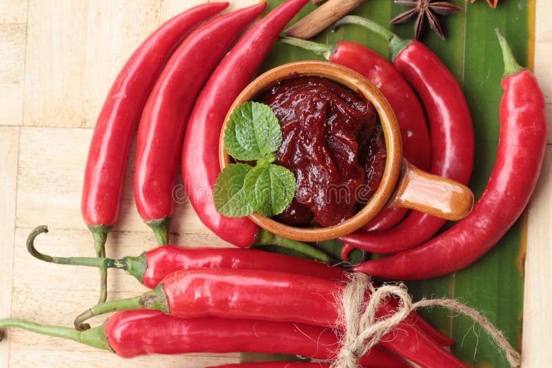 Korean Red Pepper Gochujang for Cooking. Stock Image - Image of ...