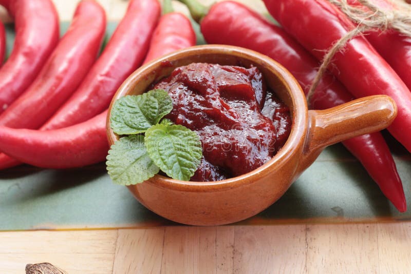 Korean Red Pepper Gochujang for Cooking. Stock Photo - Image of asia ...