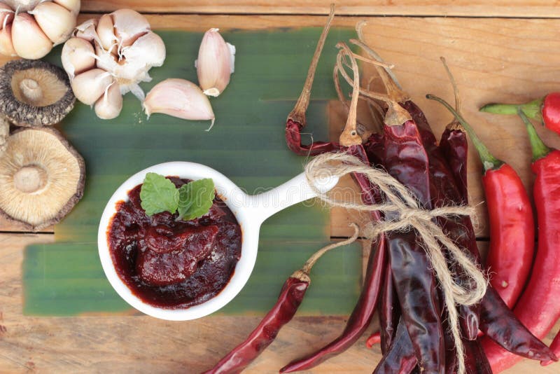 Korean Red Pepper Paste Gochujang for Cooking. Stock Photo - Image of ...