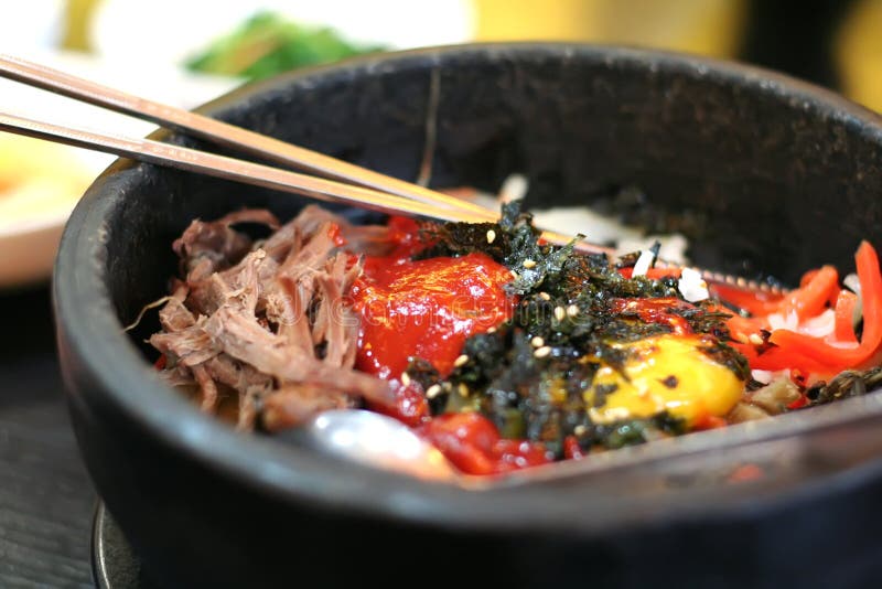 Korean rice stock image. Image of mixed, restaurant, rice - 3277673