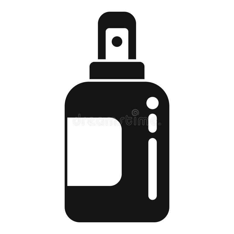 Korean Spray Cosmetics Icon Simple Vector. Skin Mask Patch Stock ...