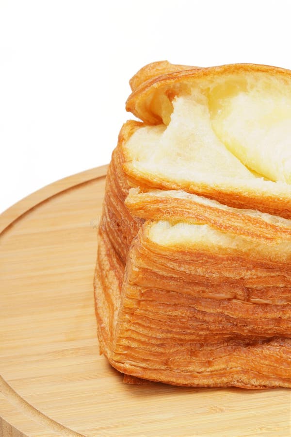 Korean Tissue Bread—a Tall Stack of Ultra-thin, Square Bread Layers ...