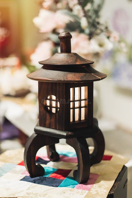 Korean Traditional Lamp for Interior Stock Image - Image of traditional ...