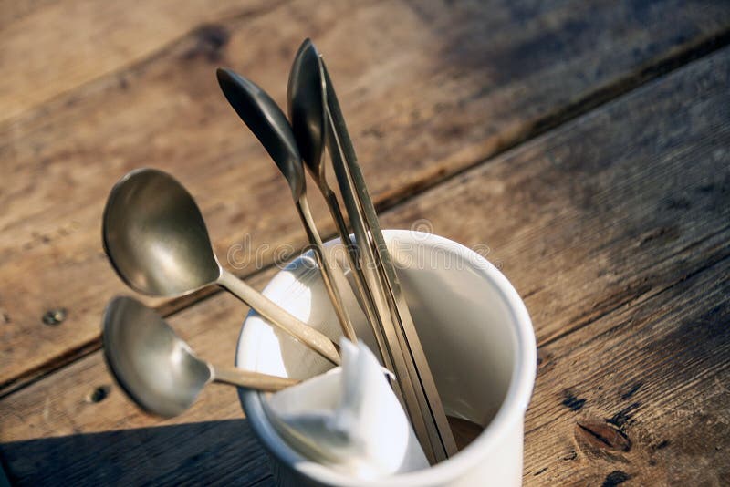 Korean traditional spoon stock photo. Image of korea - 154089924