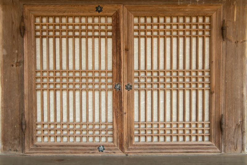 Korean traditional window stock image. Image of creative - 36331313