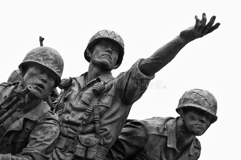 Korean War memorial, Seoul editorial photo. Image of famous - 15280546