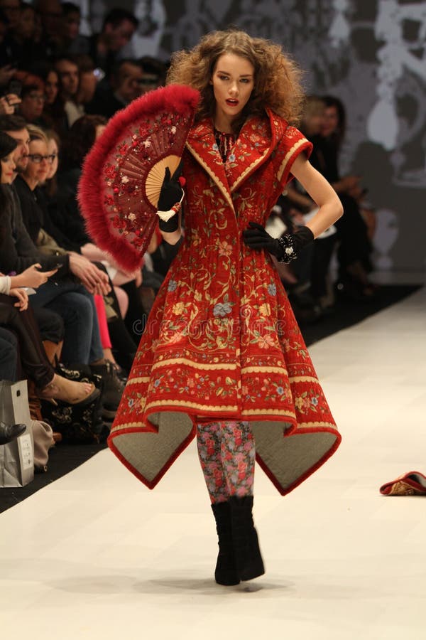 Korhani Home Runway Show 2012 Editorial Image - Image of winter, week ...