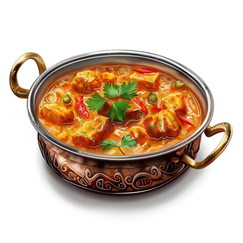 Korma islamic arabic food stock illustration. Illustration of ...