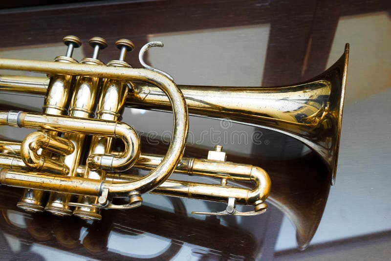 Kornett stockbild. Bild von sonderkommando, messing, klassisch - 64419651