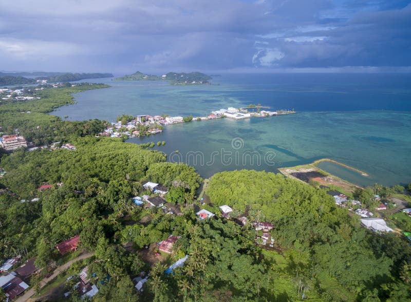Koror Island In Palau. Archipelago, Part Of Micronesia Region Stock ...