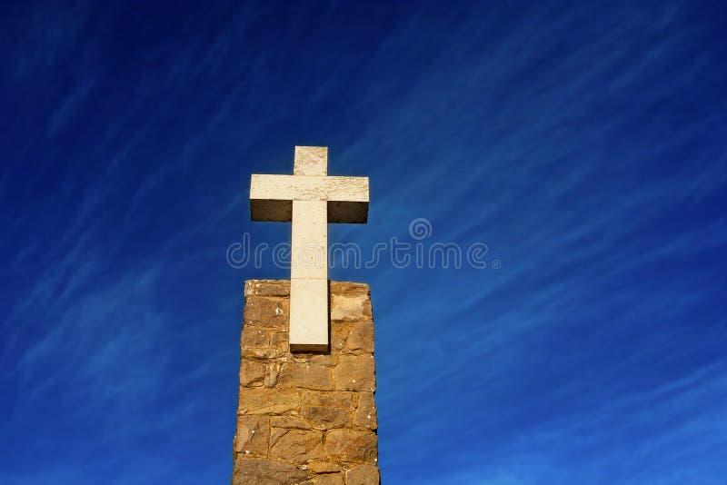 Kors arkivfoto. Bild av sinnesrörelse, religion, kontrast - 58303572