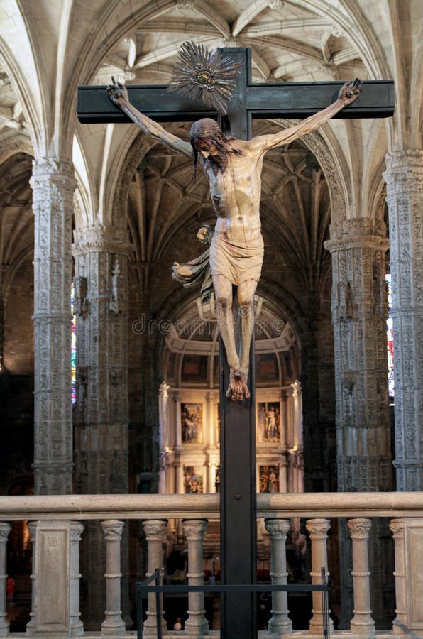 Kors jesus arkivfoto. Bild av klosterbroder, jesus, död - 52783708