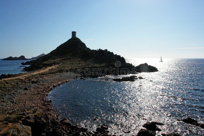 Korsika-Insel stockfoto. Bild von draussen, tourismus - 6302430