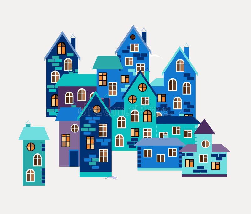 Litet Tecknat Hus Stock Illustrationer, Vektorer, & Clipart – (2,370 ...