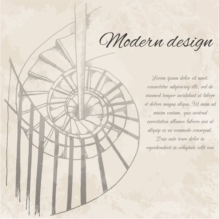 Kort tecknad hand vektor illustrationer. Illustration av broschyr ...