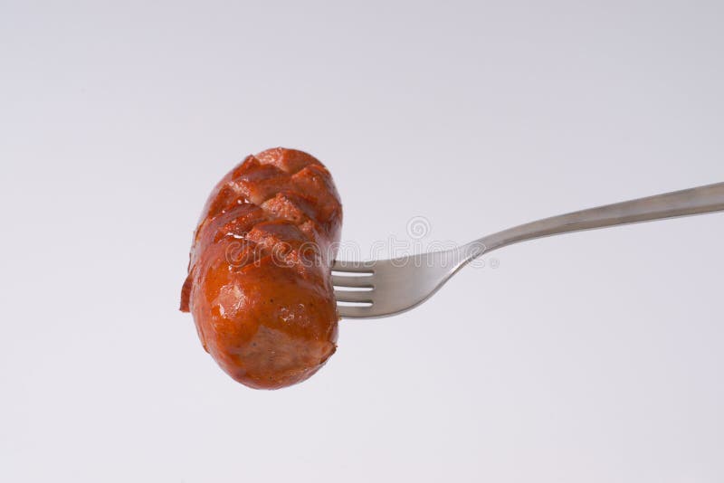 Korte dikke worsten stock afbeelding. Image of vers, plotseling - 78673741