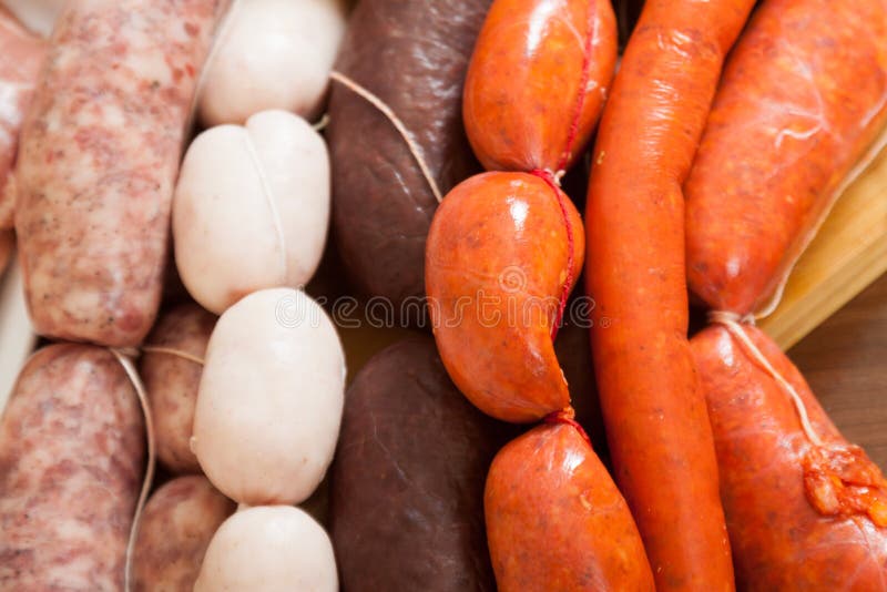 Korv fotografering för bildbyråer. Bild av lokalt, kök - 48211485