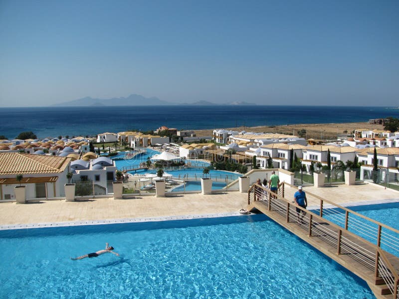 Kos resort editorial photography. Image of recreation - 44290402