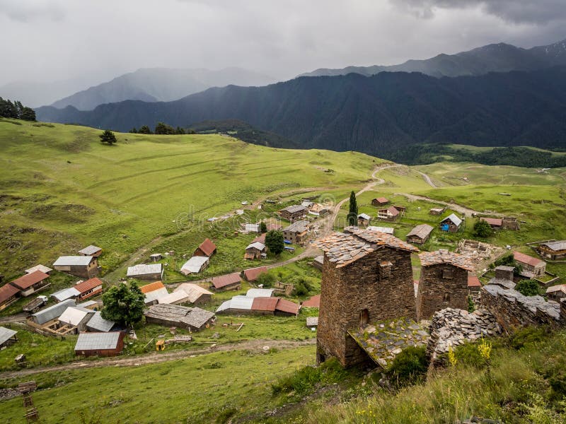 Koshki imagen de archivo. Imagen de turista, aldea, torre - 34125543