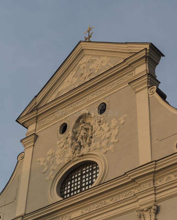 Kosice Main Square in the Evening Editorial Stock Image - Image of roof ...