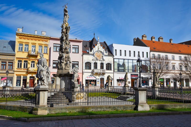 Kosice, Slovakia. editorial stock photo. Image of heritage - 69427263