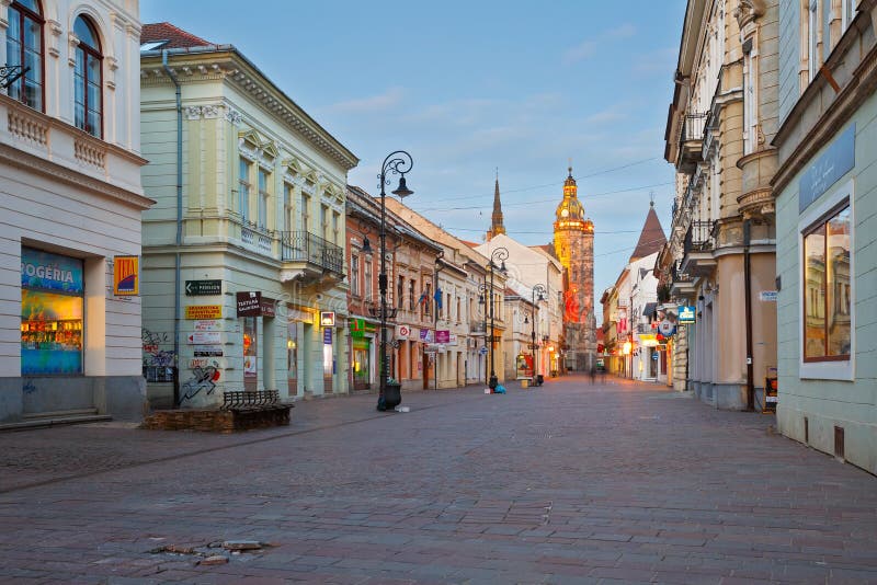 Kosice, Slovakia. editorial photography. Image of building - 69428307