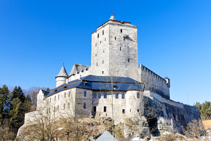Kost Castle, Czech Republic Stock Image - Image of central, history ...