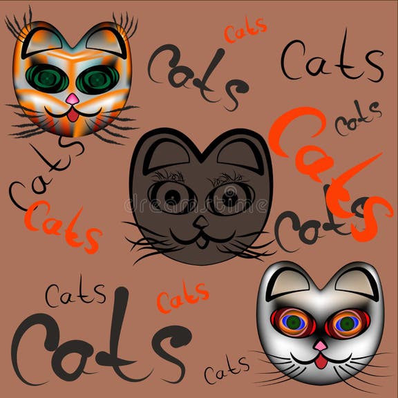 Kot Begemot illustration stock. Illustration du dessin - 71990482