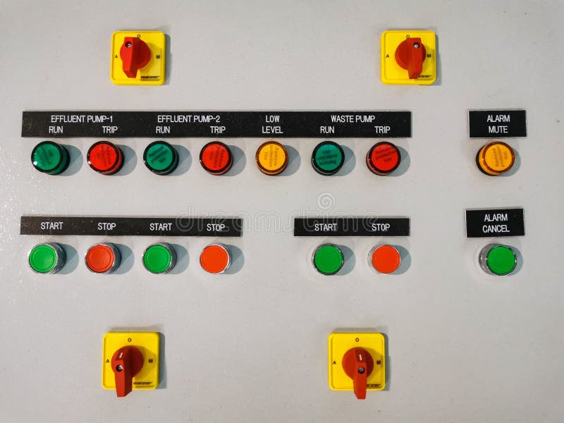 Pilot Lamp For Showing 3 Phase Status Of Electricity By Red Yellow And ...