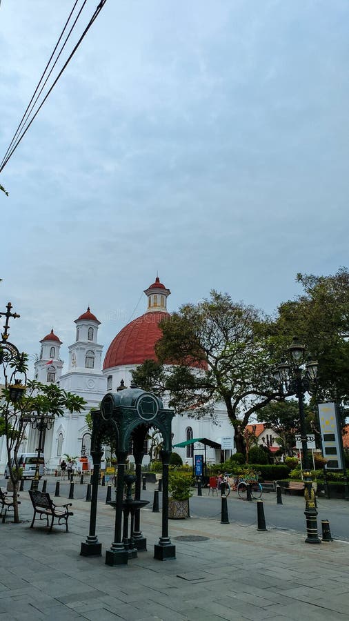 Kota lama Semarang city stock photo. Image of travel - 264153116