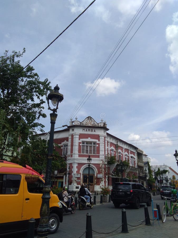 Kota Lama Semarang Indonesia Editorial Image - Image of tree, city ...