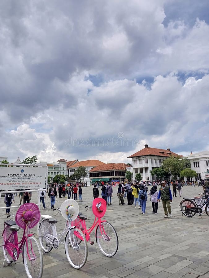 Kota tua Jakarta editorial image. Image of kota, city - 261788710