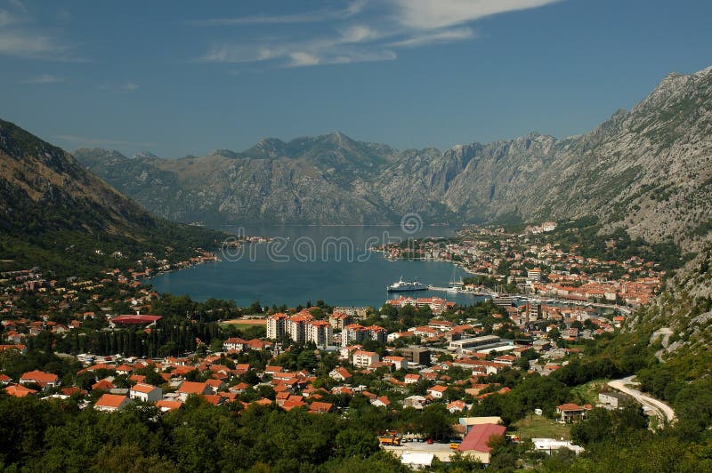 Kotor bay stock image. Image of island, ages, montenegro - 1505735