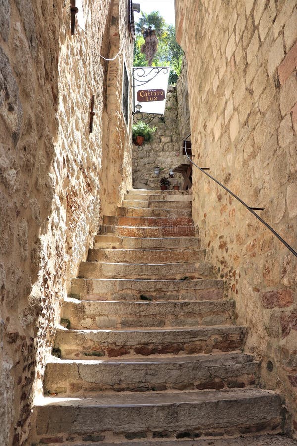 Kotor, Montenegro - 8/6/2019; Stone Steps in Kotor, Montenegro ...