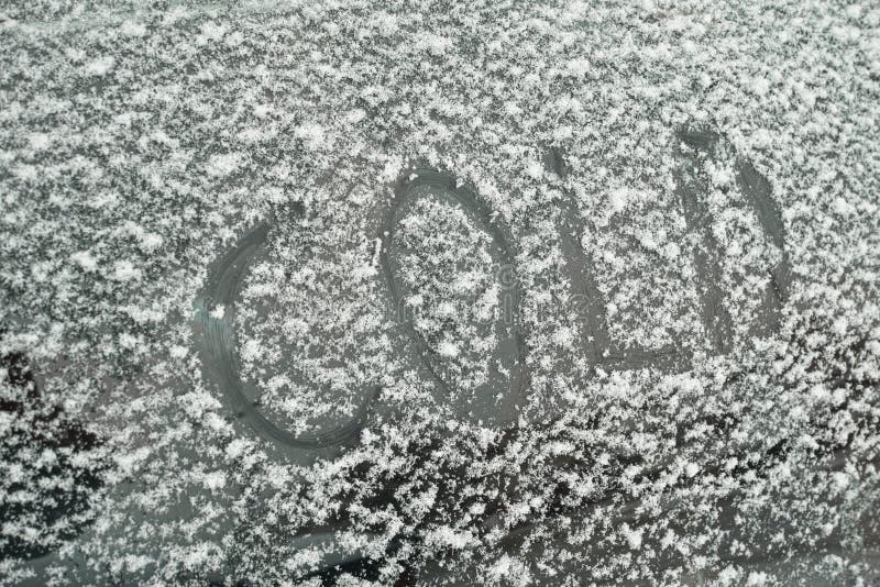 Koud weer stock afbeelding. Image of bevroren, grijs - 38250419