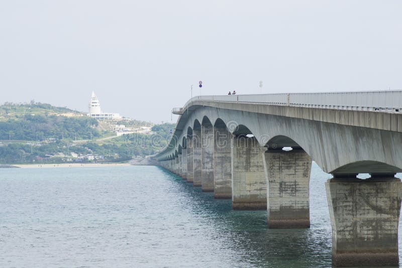 The Kouri Bridge in OKINAWA Stock Photo - Image of blue, travel: 52628138