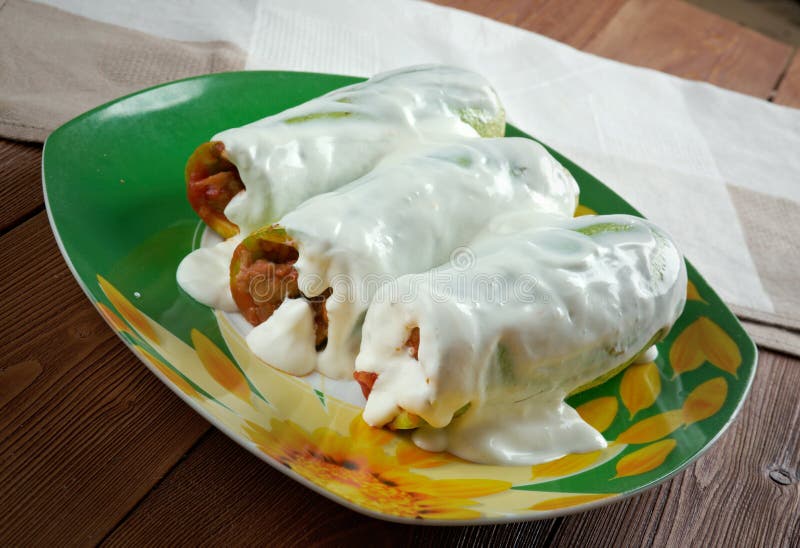 Kousa bel laban stock photo. Image of cuisine, herb, jordan - 75418622