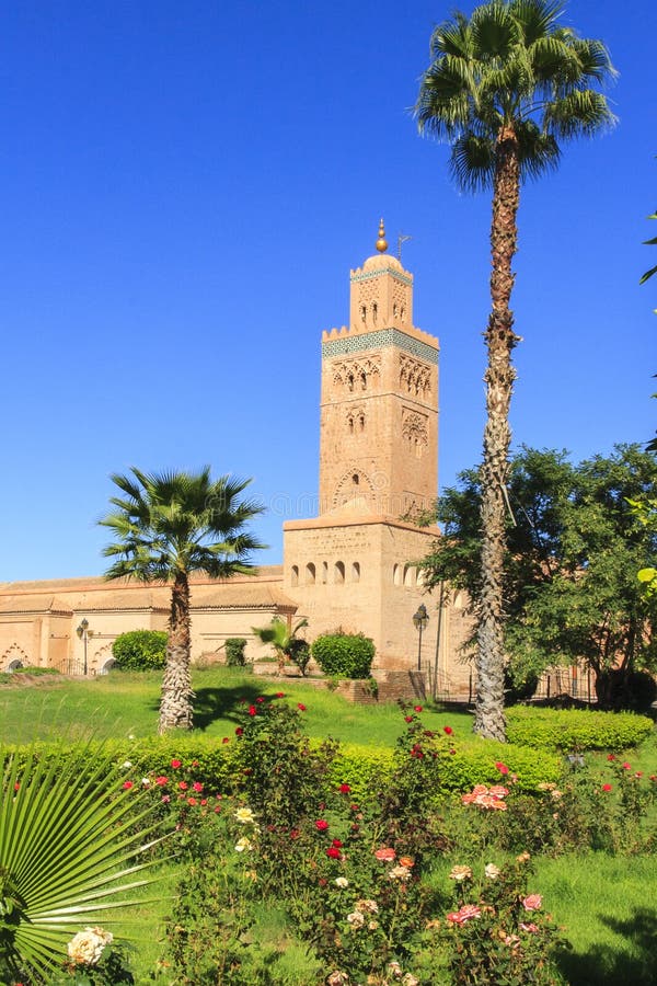 Koutobia Mosque in Marrakech Editorial Stock Photo - Image of monument ...