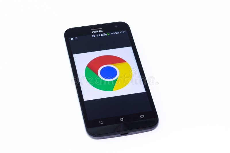 Kouvola, Finland - 23 January 2020: Google Chrome Browser Logo on the ...